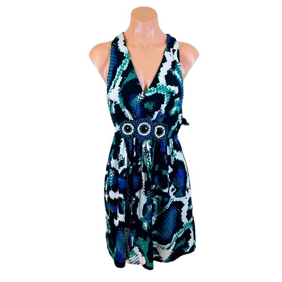 ECI | Tops | Eci New York Belted Beaded Detail Empress Waist Size Xl ...